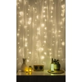 Curtain Lights Cascading LED Lighting Warm White lights, Warm white LED ...