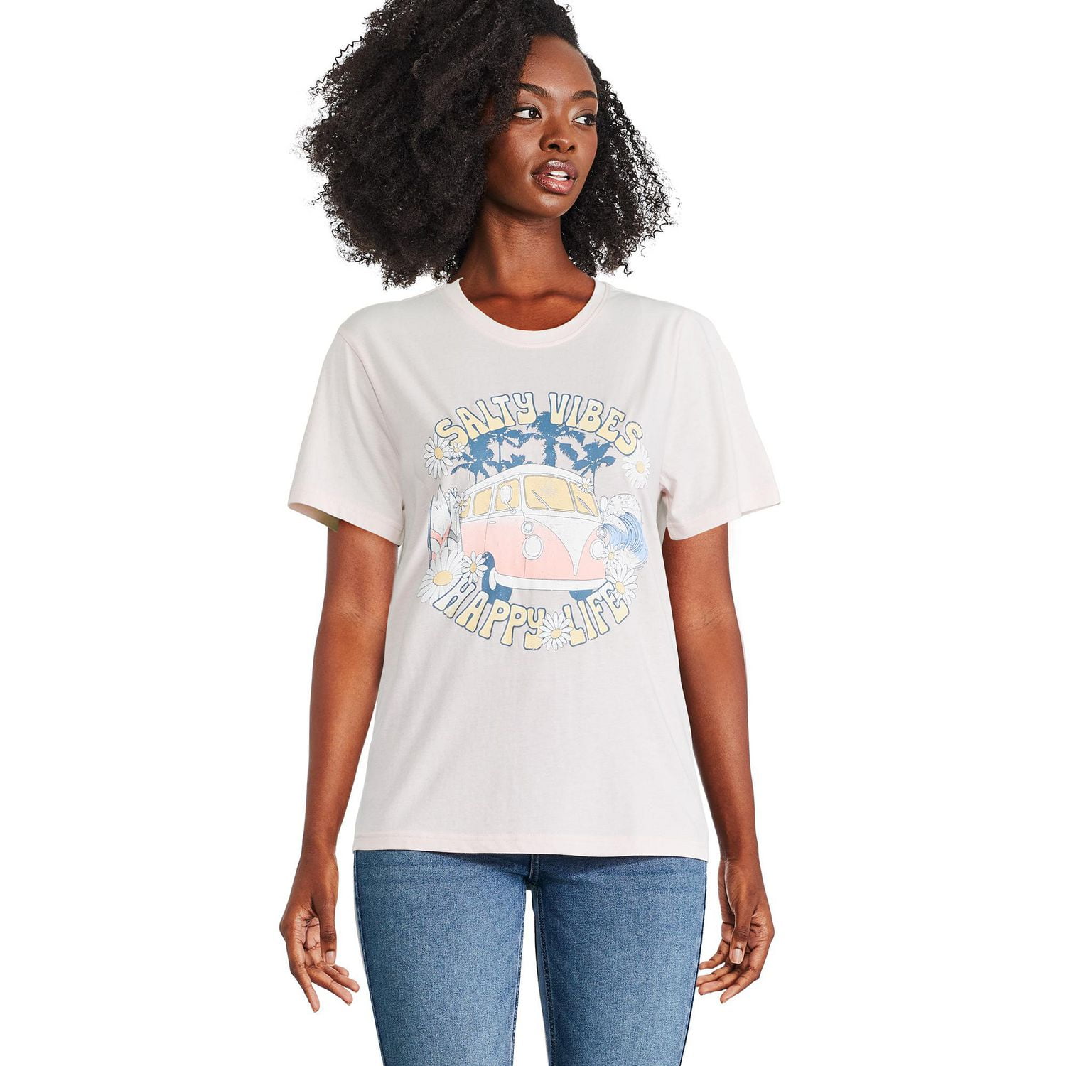 Click here for The Pink Closet Womens Boyfriend Fit Tee S prices