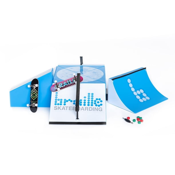 Braille Skateboarding Mini Skateboard Ramp - Walmart.ca