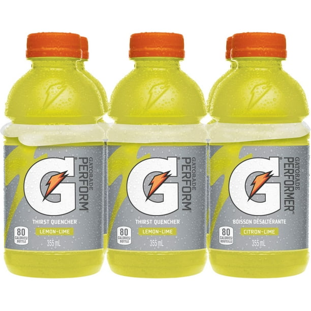 Gatorade Lemon Lime, 6x355mL - Walmart.ca