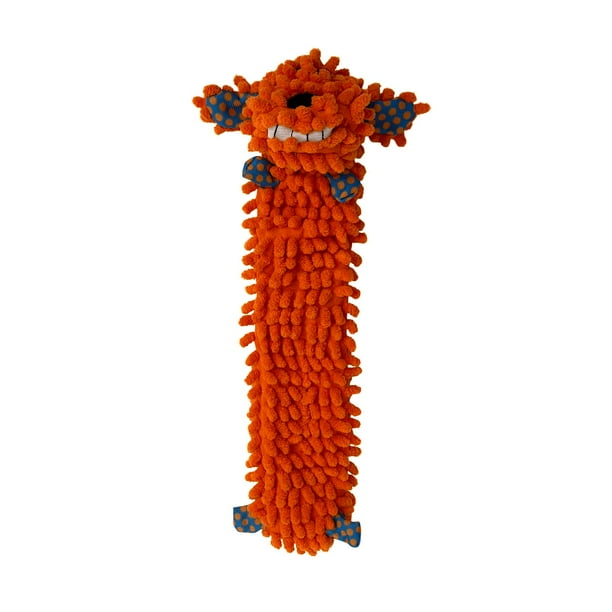 Multipet Smiling Loofa Dog Floppy, Unstuffed Dog Toy, Loofa Floppy ...