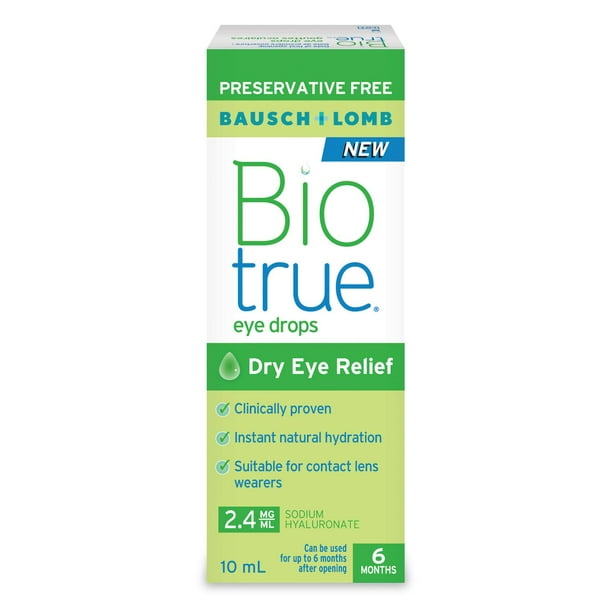 Bausch + Lomb Biotrue Eye Drops Multi-Dose, 10 mL - Walmart.ca