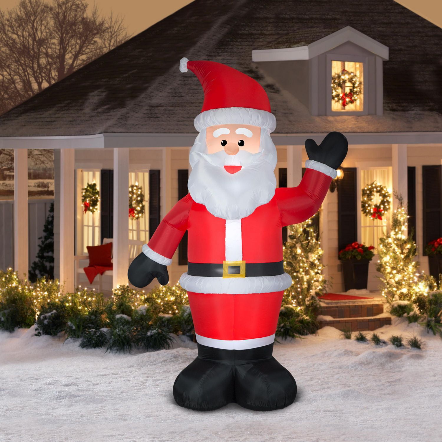 Santa Inflatable Walmart