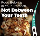 GUM® Soft-Picks® Advanced Dental Picks, Curved Design, Precision ...