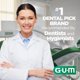 GUM® Soft-Picks® Advanced Dental Picks, Curved Design, Precision ...