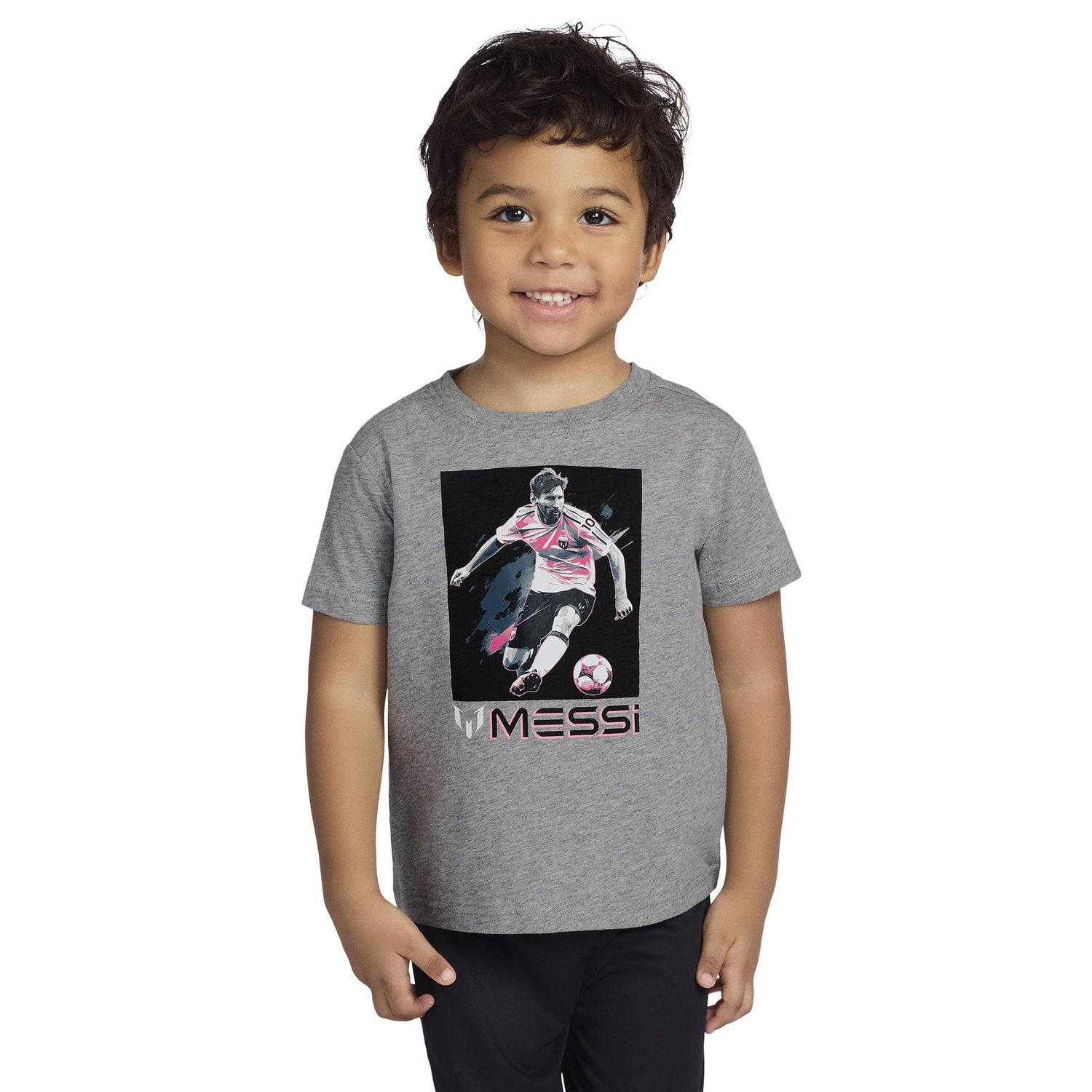 Click here for Messi Toddler Boy Knit Short Sleeve Tee 5t prices