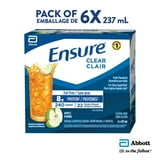Ensure Clear, Clear Liquid Nutrition Drink, Refreshing Fruit Flavoured ...