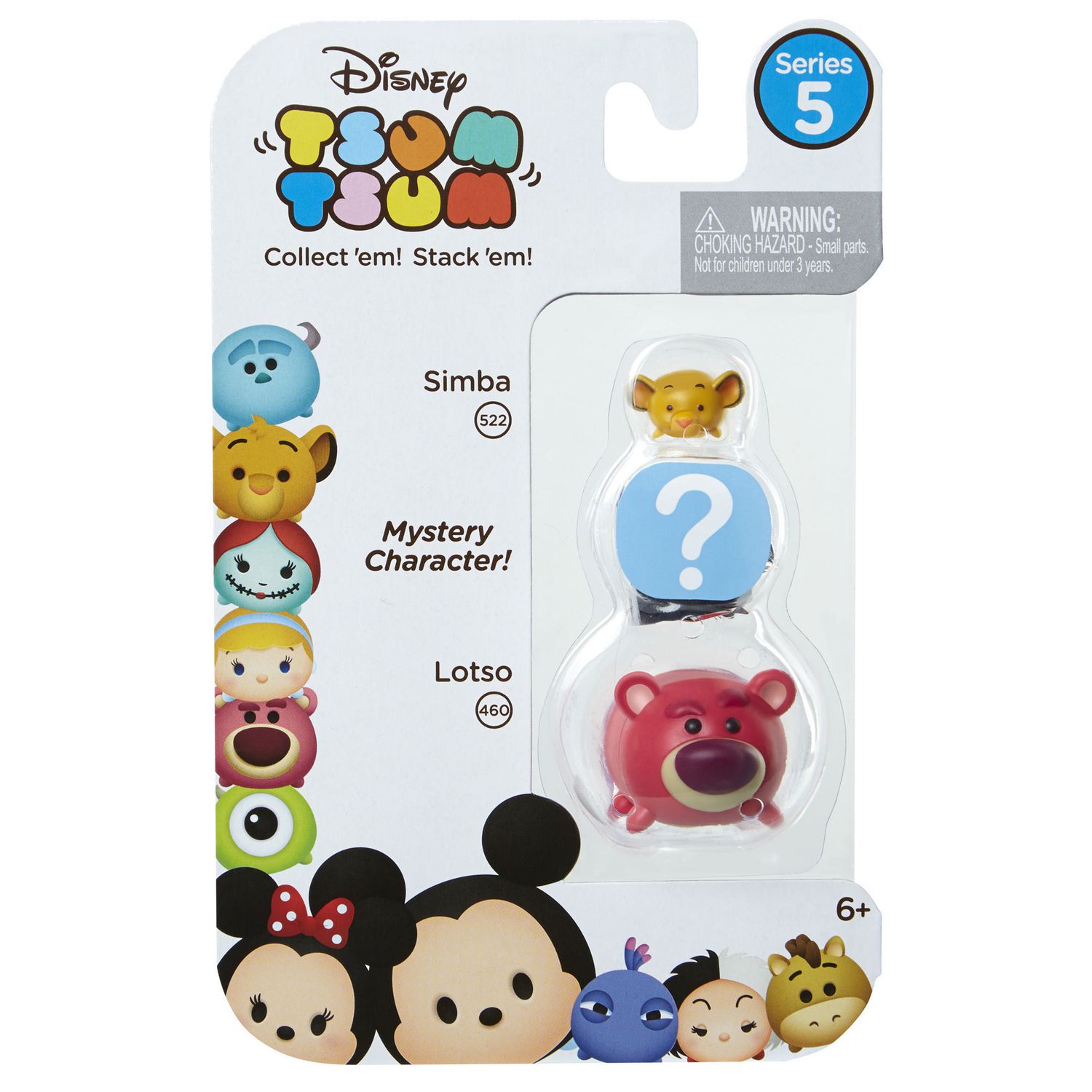 Disney Tsum Tsum Lots-O/Mystery Figure/Simba 3 Pack Figures | Walmart ...