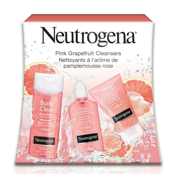 Neutrogena Pink Grapefruit Cleansers Holiday Set - Walmart.ca