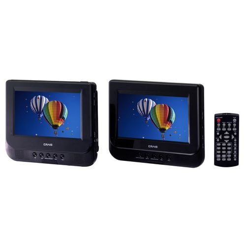 Craig 7" Dual Screen Portable DVD/CD Player - Walmart.ca