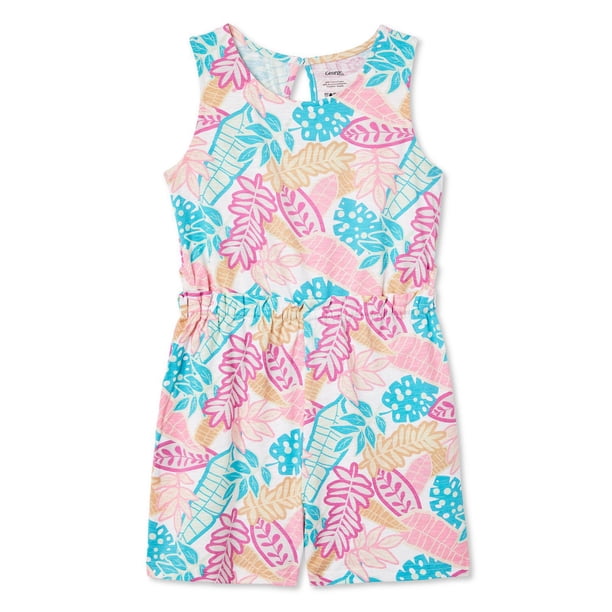 George Girls' Cut-Out Romper, Sizes XS-XL - Walmart.ca