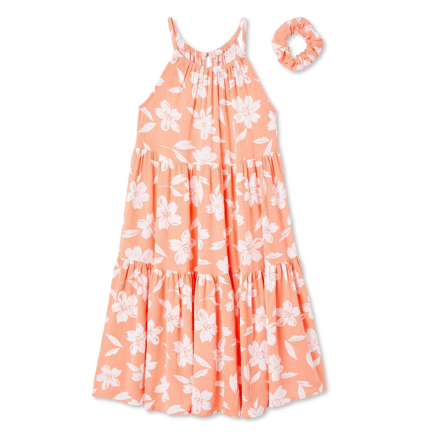George Girls' Tiered Dress 2-Piece Set - Walmart.ca