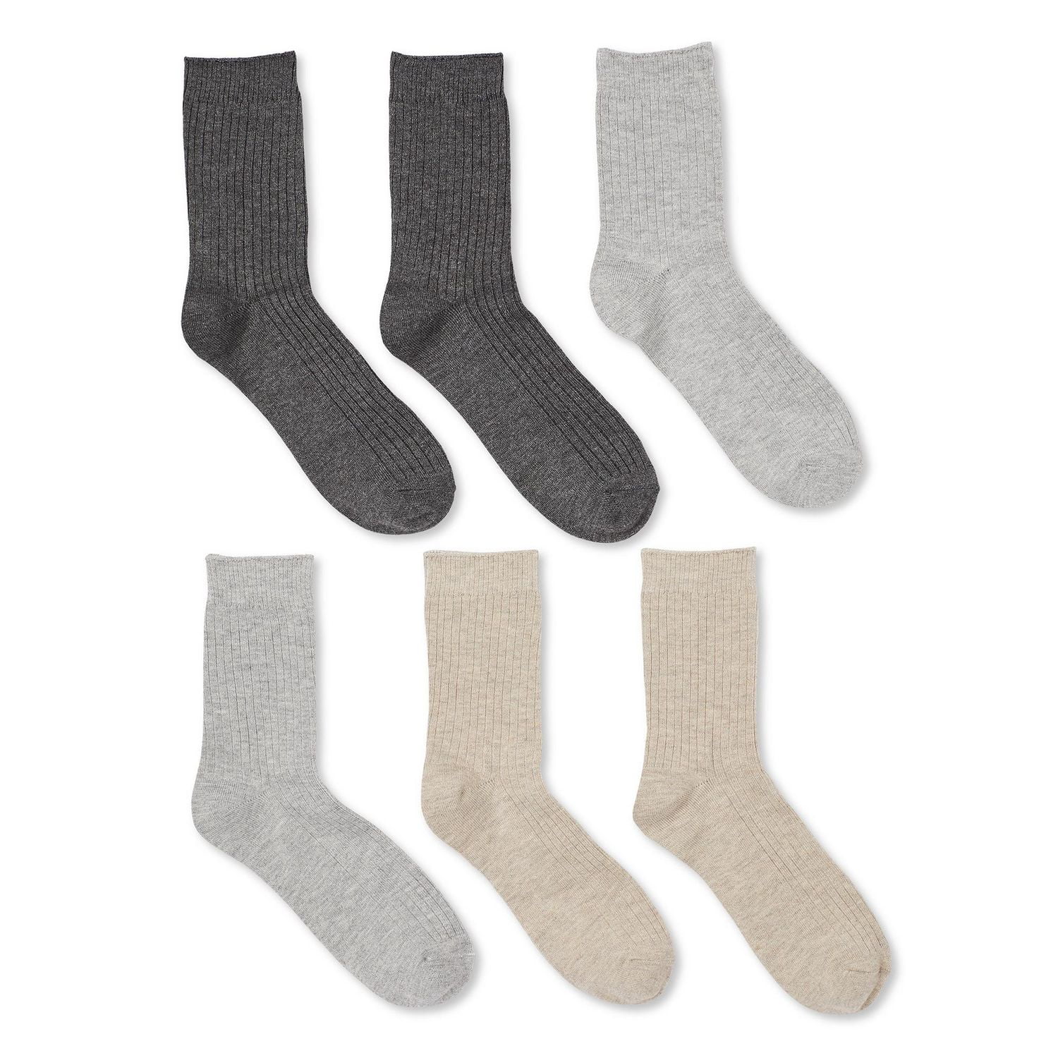 Click here for George Womens Mid-Crew Socks 6-Pack 4-10 prices
