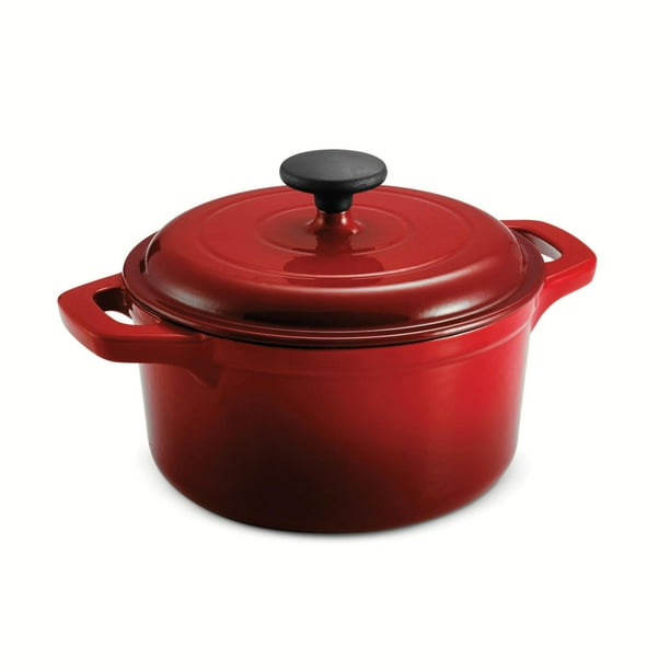 Tramontina 3.5 Qt Enameled Cast Iron Covered Dutch Oven - Red - Walmart.ca