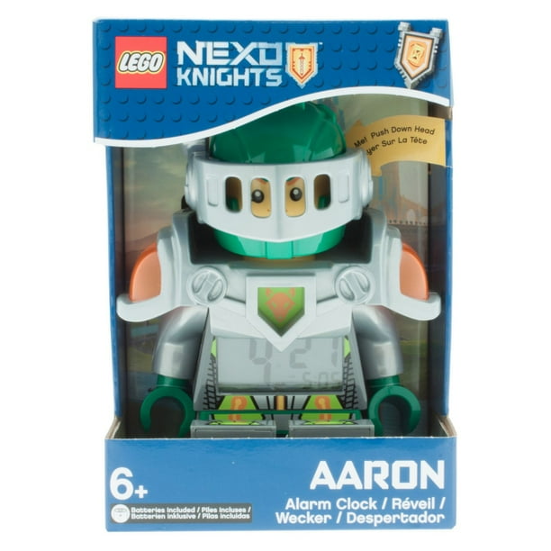 LEGO Nexo Knights Aaron Minifigure Alarm Clock - Walmart.ca
