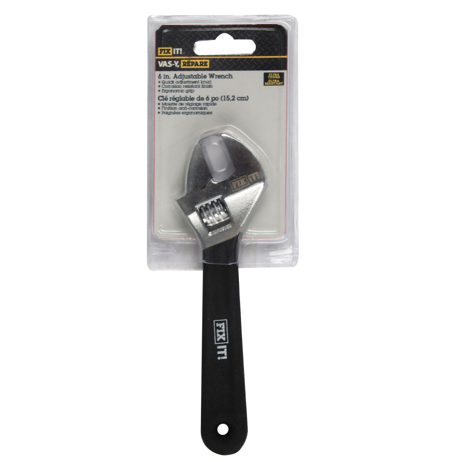 FIX IT! 6" Adjustble Wrench | Walmart Canada