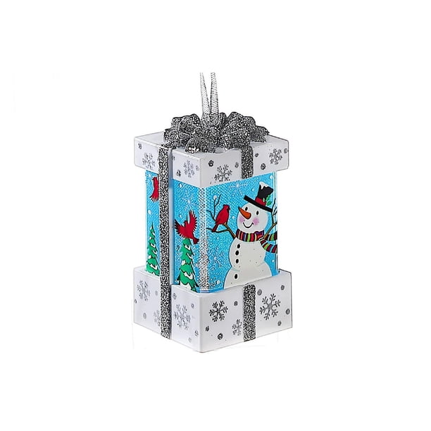 Led Snowman In Present Decor - Walmart.ca