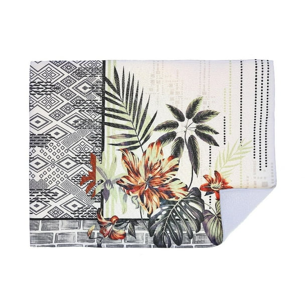Microfibre Drying Mat Tropical Chic - Set of 2 - Walmart.ca