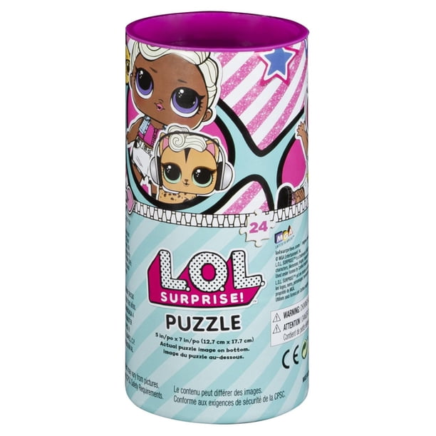 L.O.L. Surprise! 24-Piece Jigsaw Puzzle in Tube - Walmart.ca