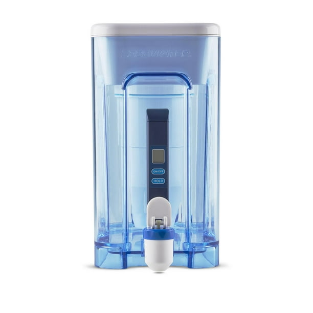 Zerowater 22 Cup Ready-Read 5-Stage Water Filtration Dispenser, 22 Cup ...