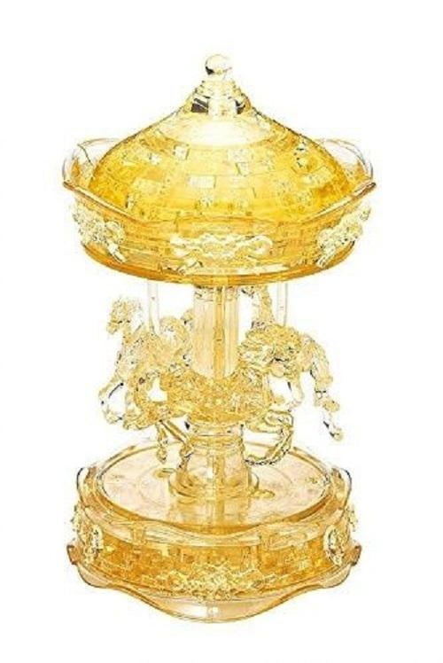 Original 3D Crystal Puzzle - Deluxe Gold Carousel. | Walmart Canada