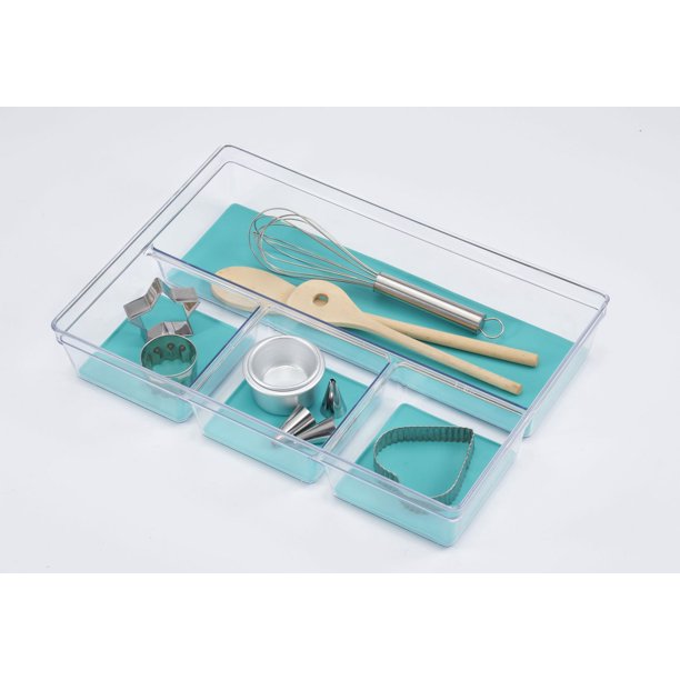 Mainstays 4 Compartment Organizer Bin, 4 Compartment Organizer Bin ...