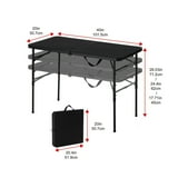 Mainstays Adjustable Height Table, 20" x 40" - Walmart.ca