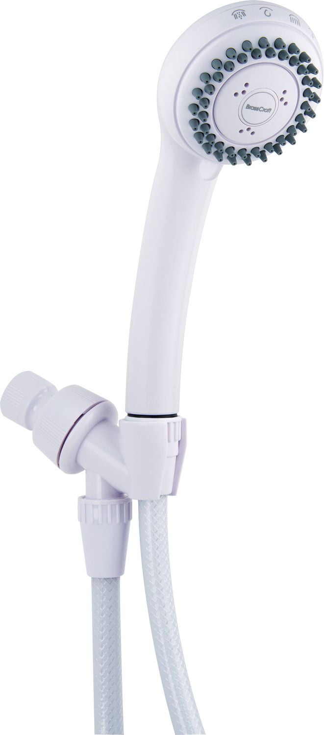 Brasscraft® White Massage Hand Shower Unit - 4 Settings | Walmart Canada