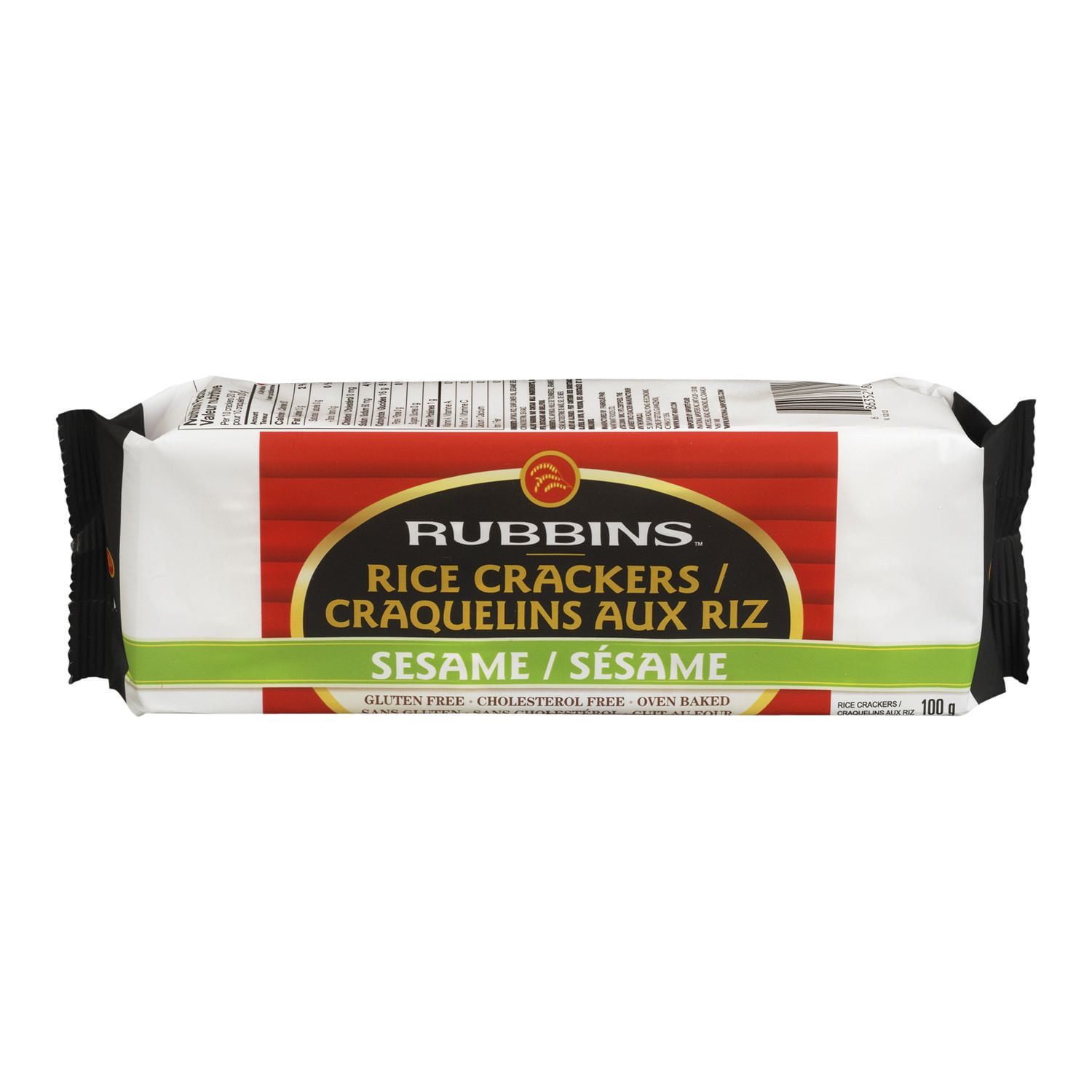 Rubbins Gluten Free Sesame Rice Crackers | Walmart Canada