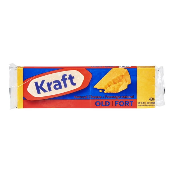 Kraft Old Cheddar Natural Cheese Block - Walmart.ca