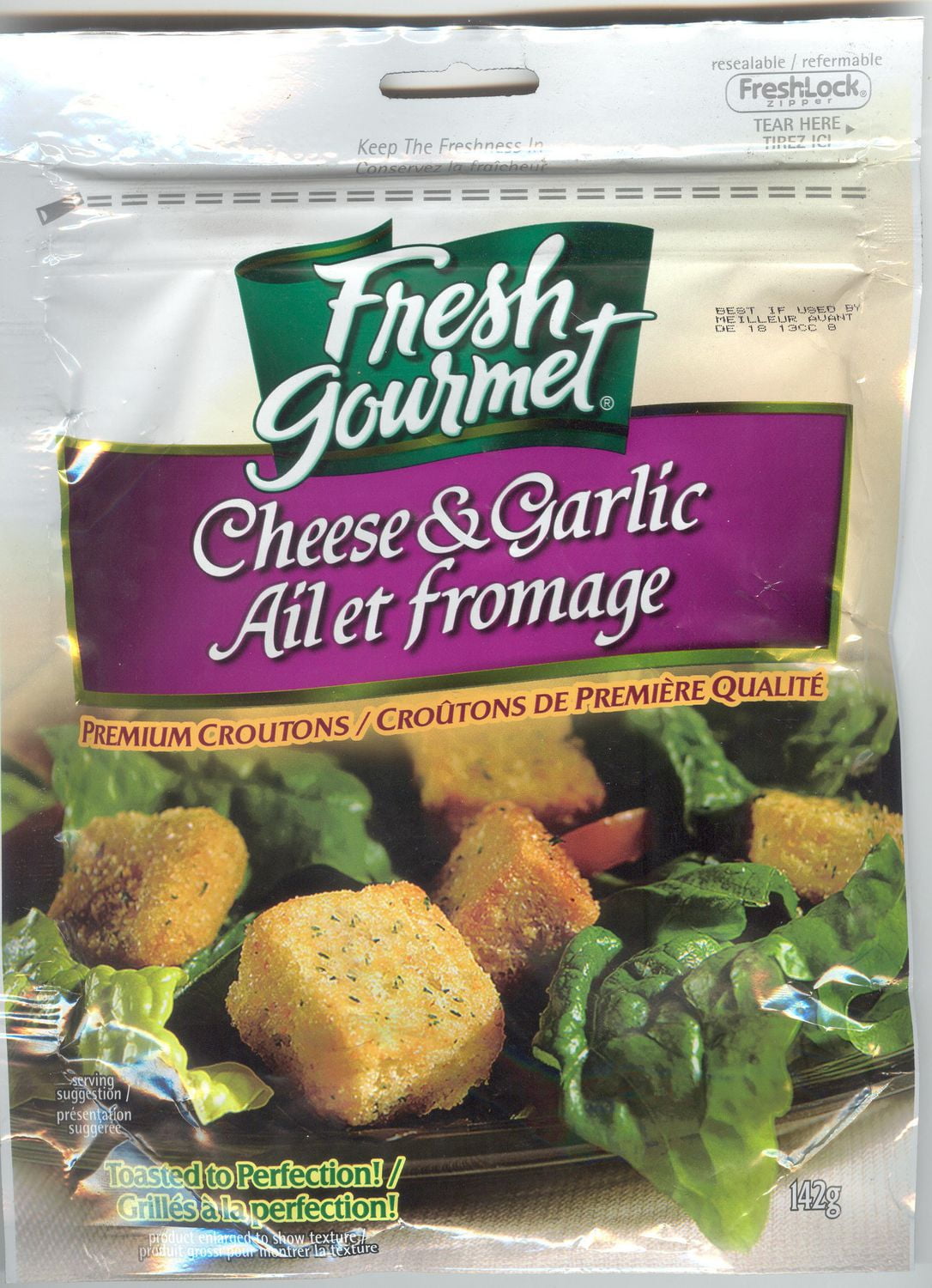 Fresh Gourmet Cheese & Garlic Premium Croutons | Walmart Canada
