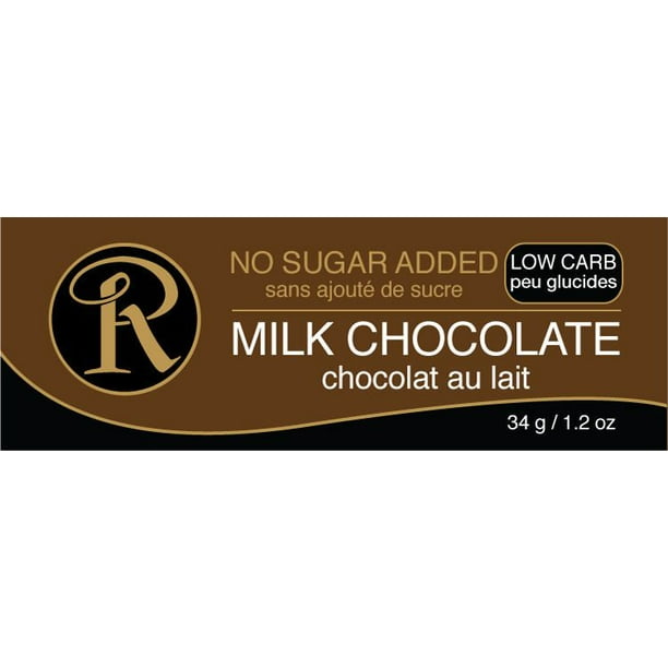 Ross Chocolates No Sugar Added Milk Chocolate Bar - Walmart.ca