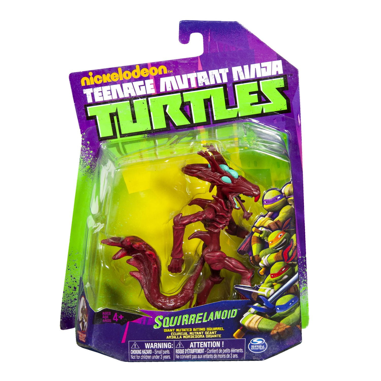 Teenage Mutant Ninja Turtles - 5” Basic Action Figure - Squirrelanoid ...