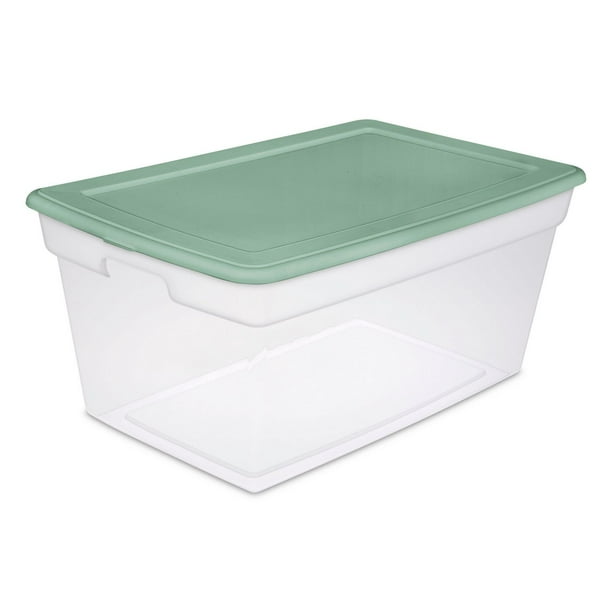 Sterilite 85L Green Storage Box - Walmart.ca