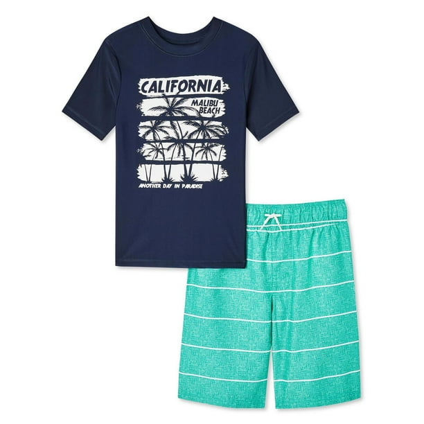 George Boys' Rash Guard and Short 2-Piece Set - Walmart.ca
