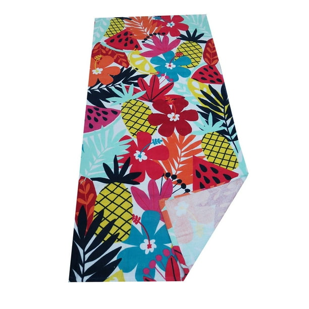 Mainstays Multi Fruit Printed Beach Towel - Walmart.ca