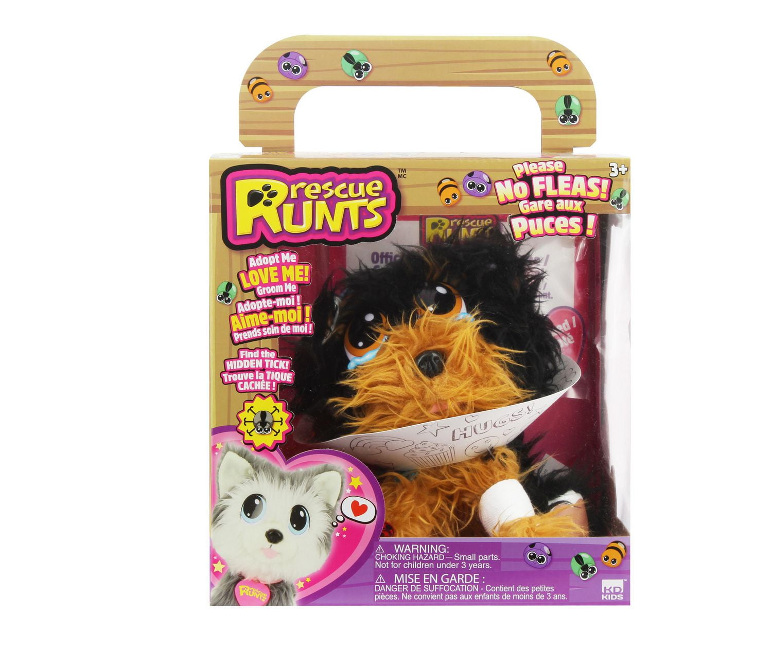 Rescue Runts Series 2 Adoptable Plush Yorkie | Walmart Canada