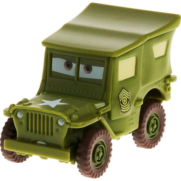 Disney Pixar Cars Color Changers Sarge Toy Truck in 1:55 Scale, Water ...