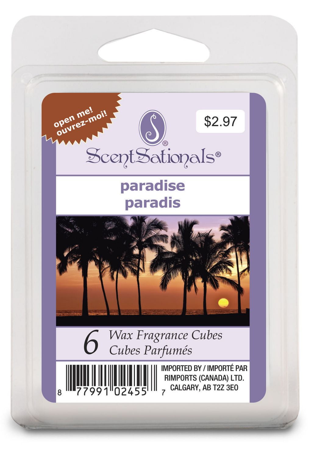 scentsationals wax cube, paradise | Walmart Canada
