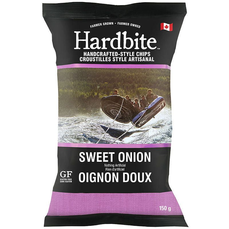 Hardbite Chips Hardbite Sweet Onion Handcrafted-Style Potato Chips ...