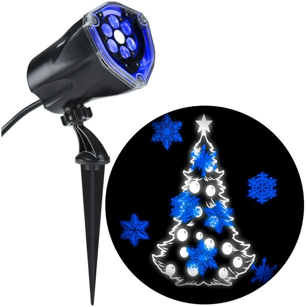 Gemmy Industries LightShow Projection Plus Whirl-a-Motion Snowflakes ...