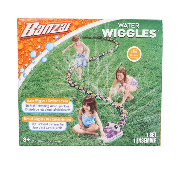 Banzai - Water Wiggles 10' Snake Sprinkler - Walmart.ca