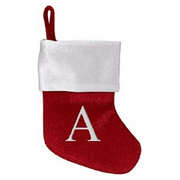 Holiday Time Mini Monogram Stocking, A - Walmart.ca