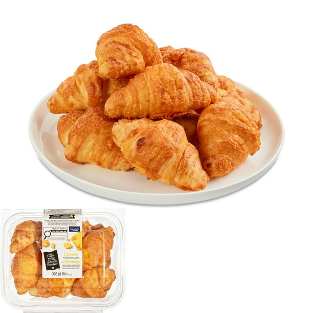 Your Fresh Market Mini Cheese Croissants, 10 pk, 308 g - Walmart.ca