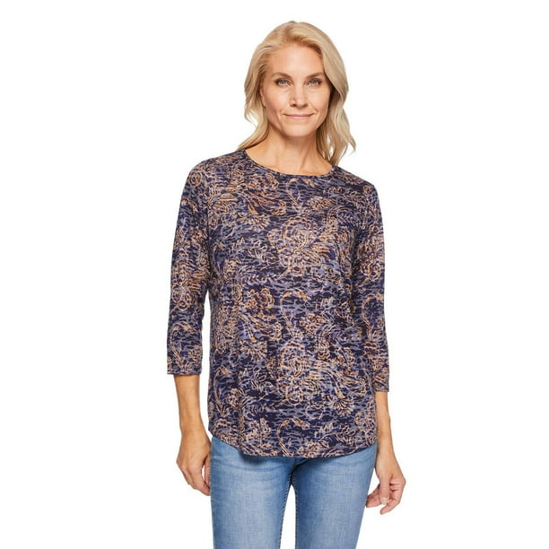 Iyla Women's 3/4 Sleeve Top, Sizes S-XXL - Walmart.ca
