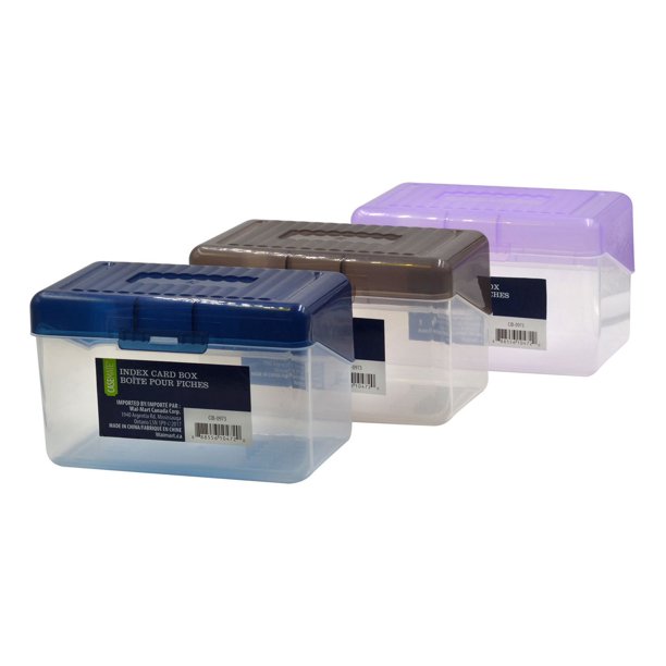 Casemate Index Card Box - Walmart.ca