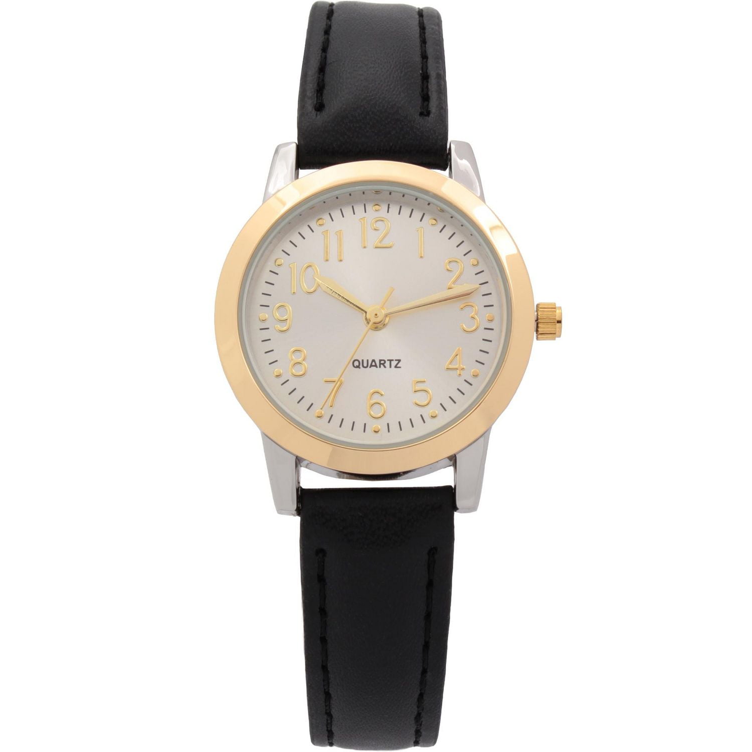 Click here for George Ladies Black Strap Watch One Size prices