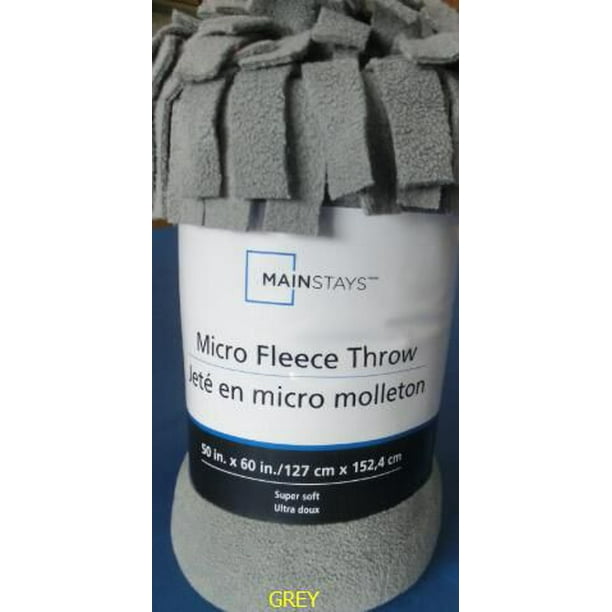 Mainstays Micro Fleece throw - Walmart.ca