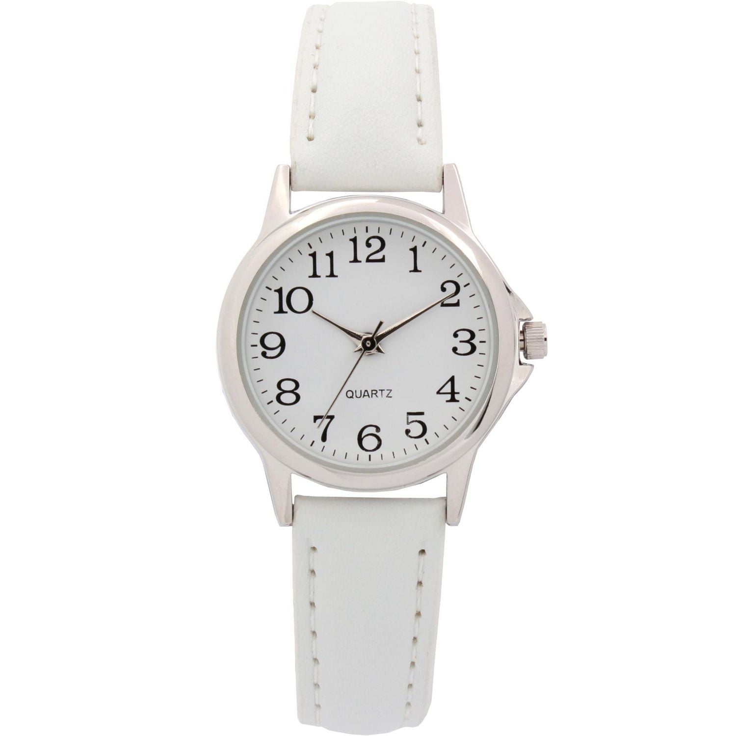 Click here for George Ladies White Strap Watch One Size prices