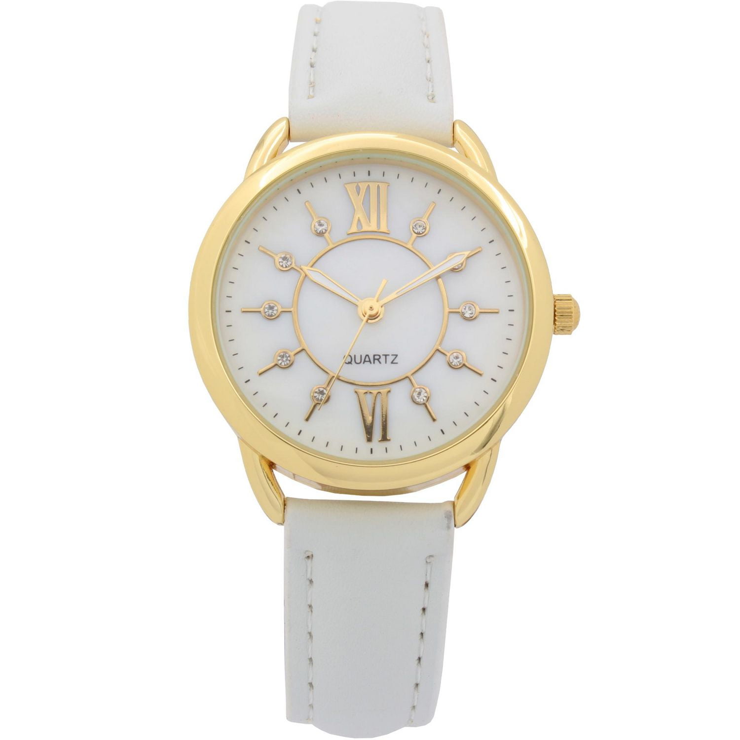 Click here for George Ladies White Strap Watch One Size prices